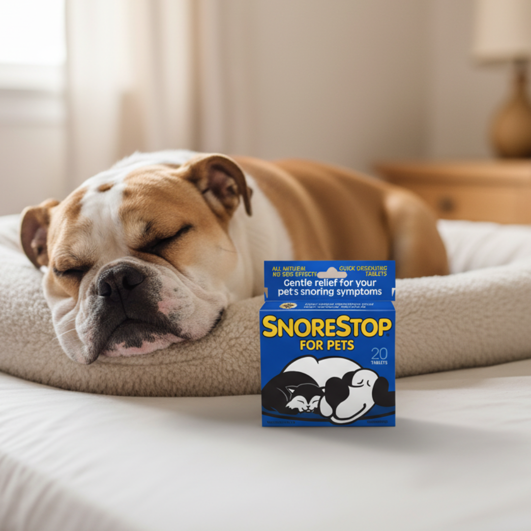SnoreStop® for Pets Natural Anti-Snoring Tablets