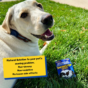 SnoreStop® for Pets Natural Anti-Snoring Tablets