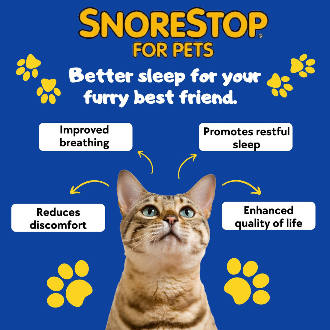 SnoreStop® for Pets Natural Anti-Snoring Tablets